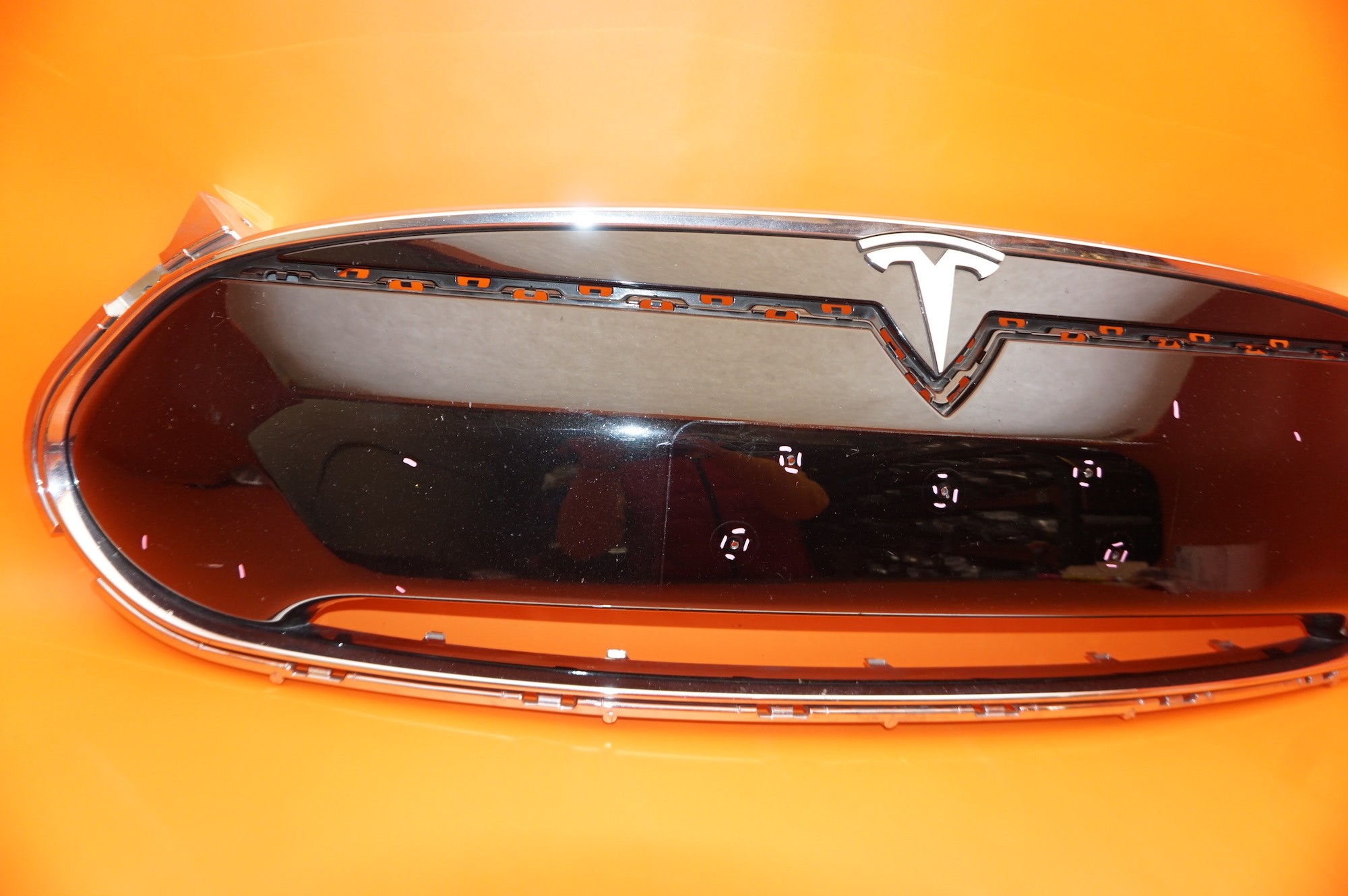 TESLA MODEL S GRILLE 2012 2013 2014 2015 1023312-00-A BLACK OEM