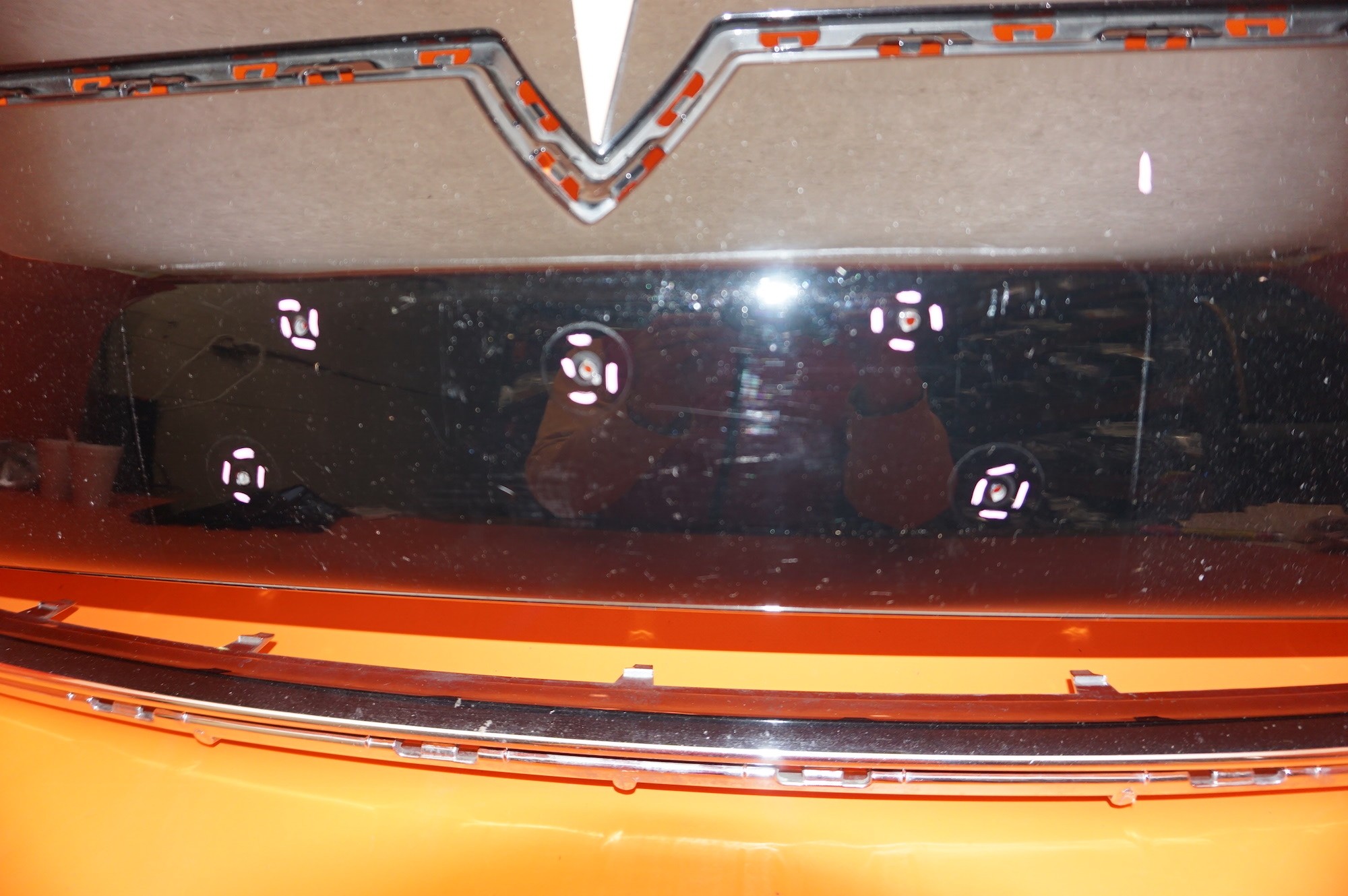 TESLA MODEL S GRILLE 2012 2013 2014 2015 1023312-00-A BLACK OEM