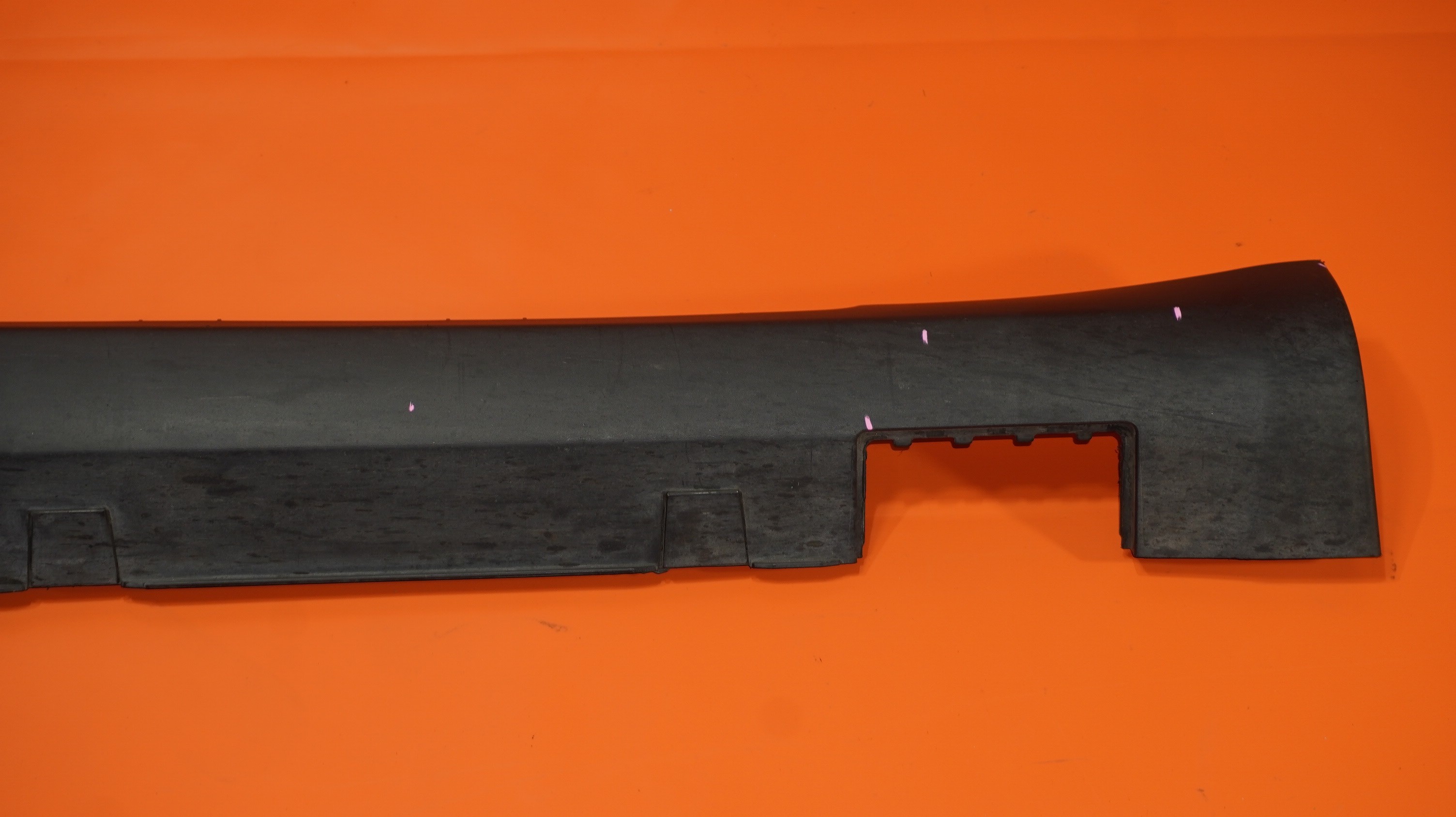 TESLA MODEL S ROCKER MOLDING 2012 2013 2014 2015 TEXTURE