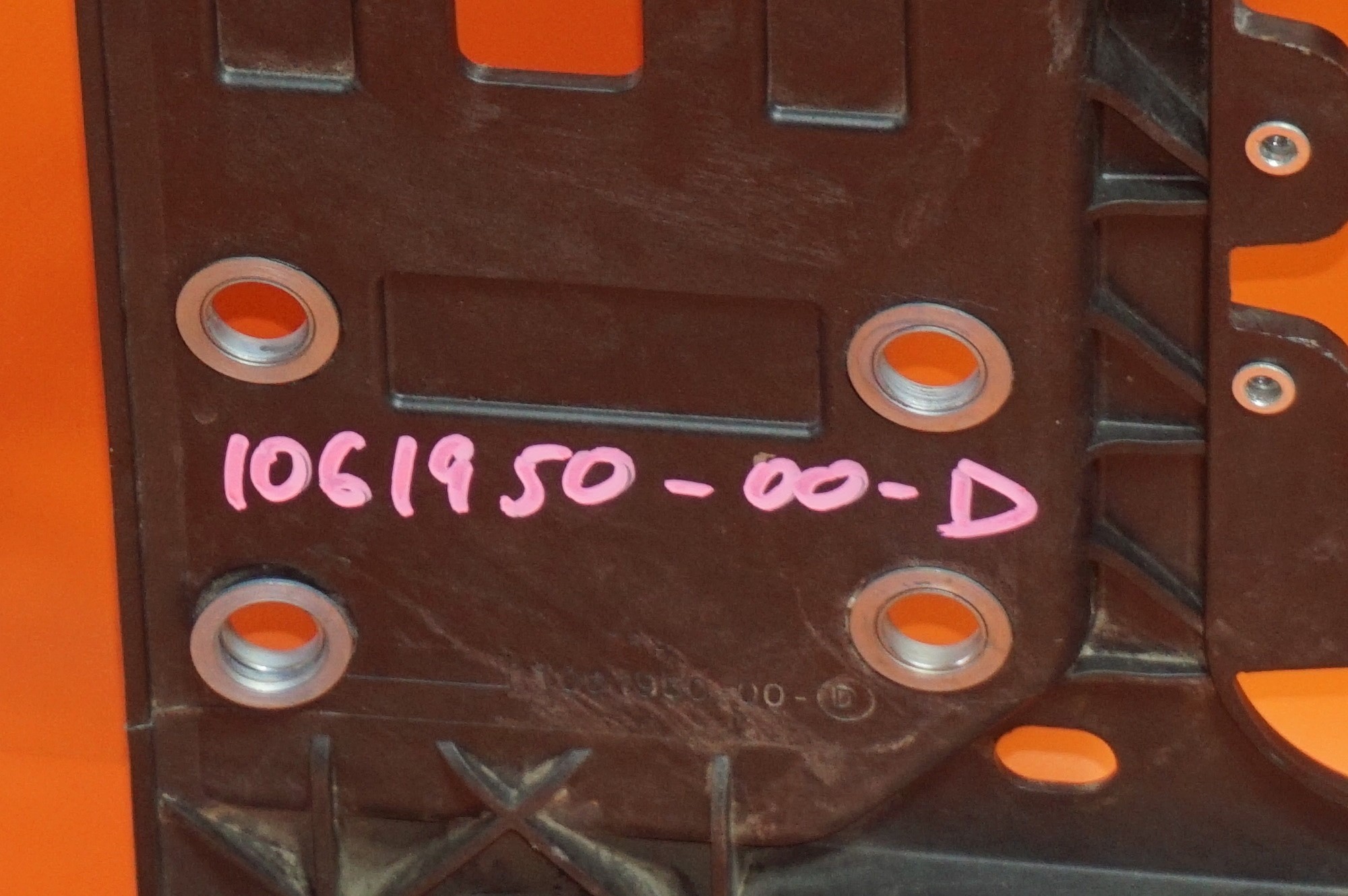 TESLA MODEL S RADIATOR SUPPORT PLASTIC 2015 2016 2017 2018 2019 1061950 ...