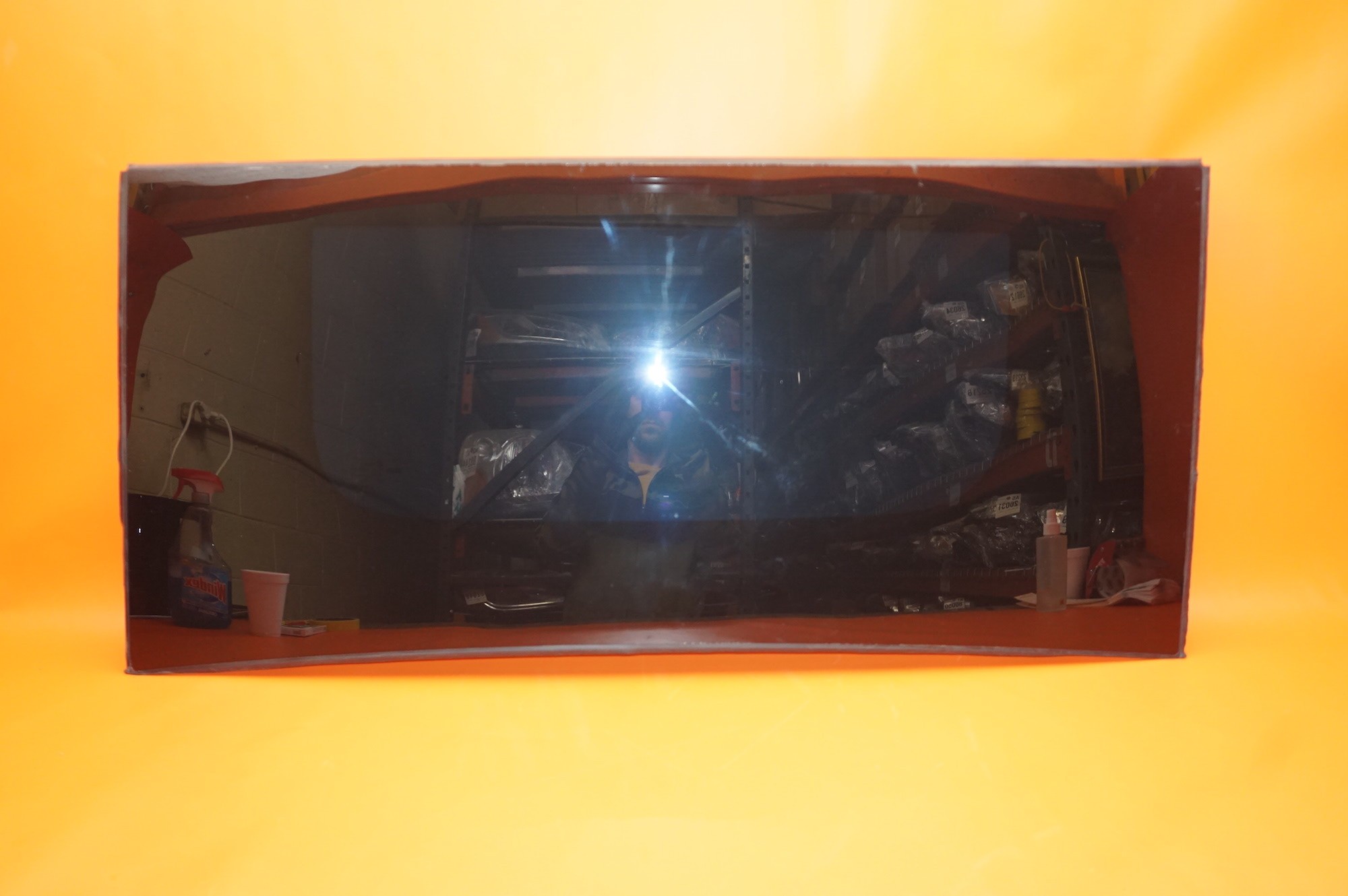 TESLA MODEL X FALCON DOOR ROOF GLASS LEFT REAR UPPER 2016 2017 2018 ...