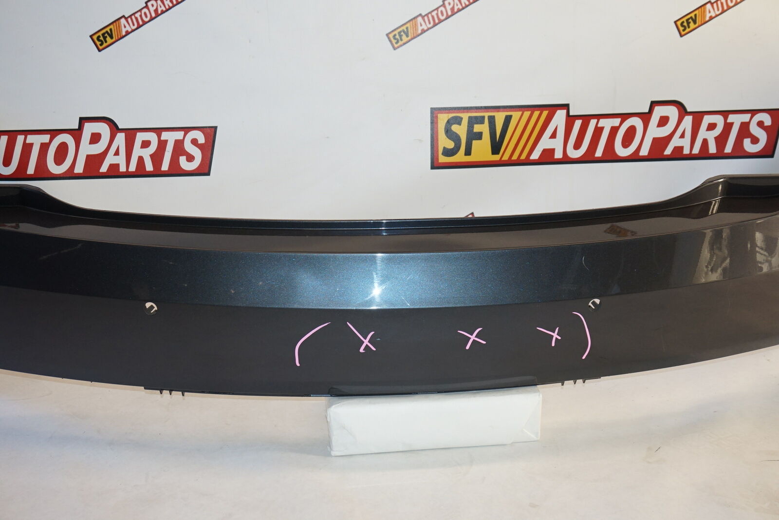 TESLA MODEL S REAR BUMPER 2016 2017 2018 2019 2020 1057319-01-B GRAY OEM