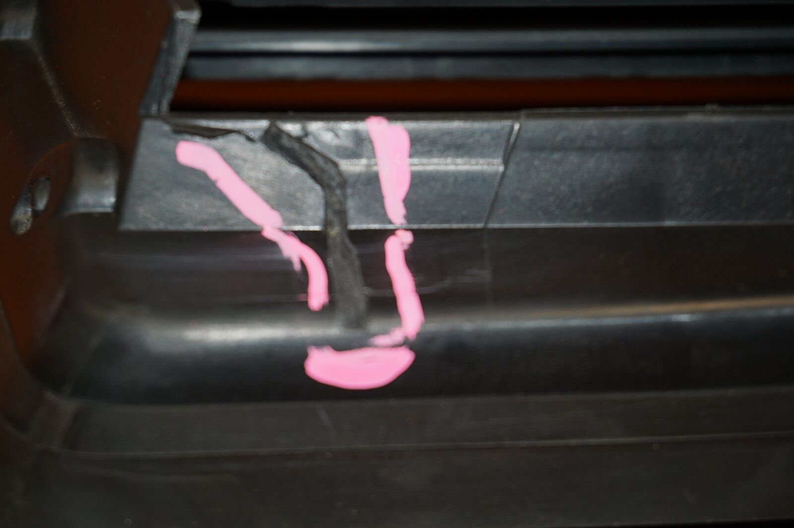 TESLA MODEL S ACTIVE LOUVER RIGHT PASSENGER 2016 2017 FACELIFT