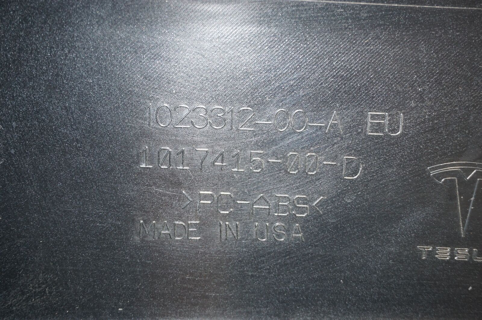 TESLA MODEL S GRILLE 2012 2013 2014 2015 1017415-00-D OEM