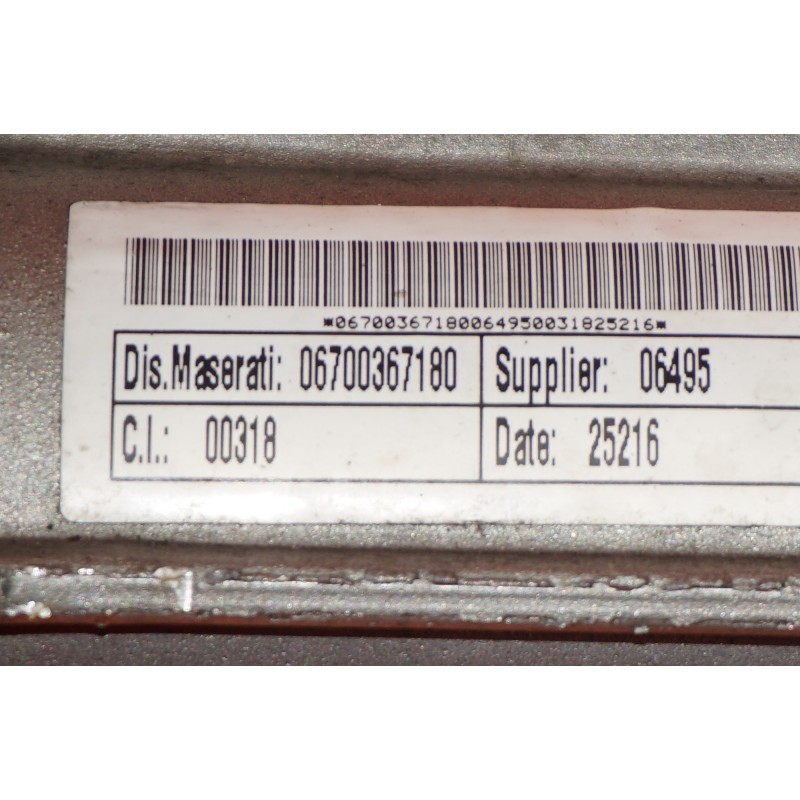 MASERATI QUATTROPORTE RACK AND PINION STEERING GEAR 2014 2015 2016