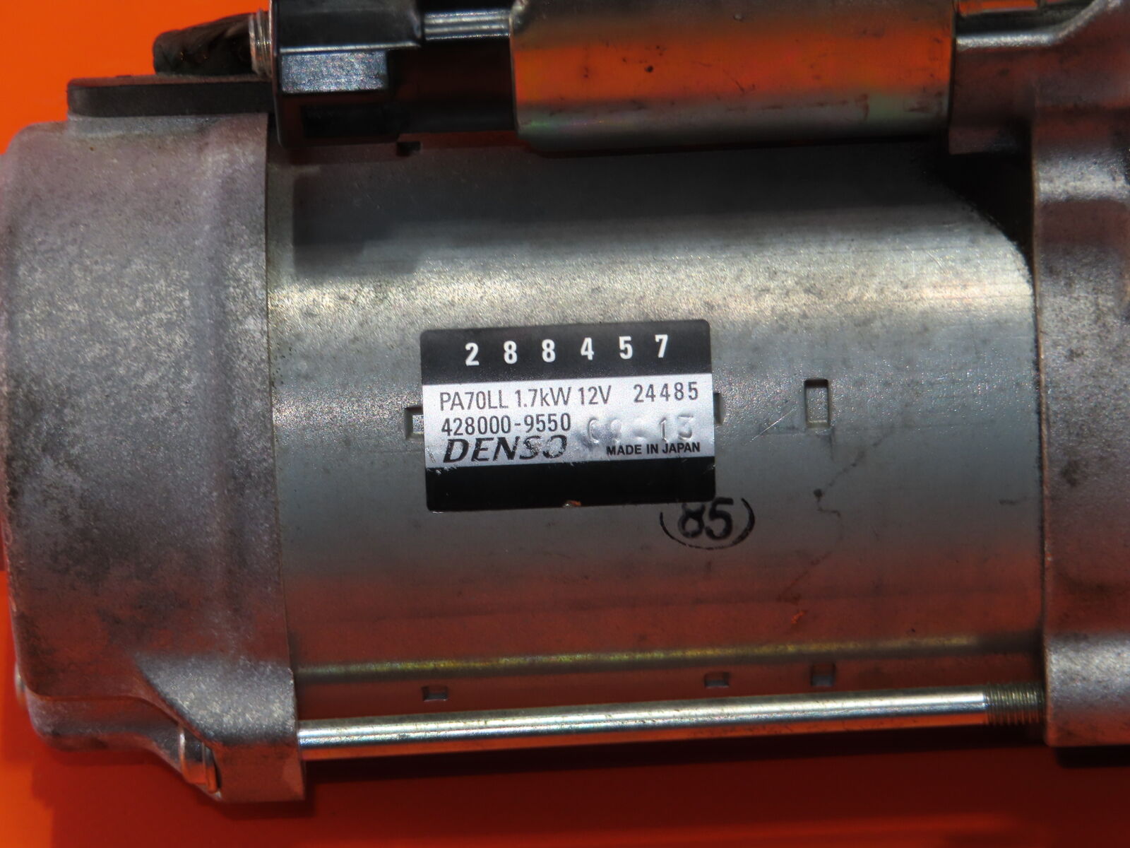 MASERATI GHIBLI STARTER MOTOR 2014 2015 2016 2017 288457