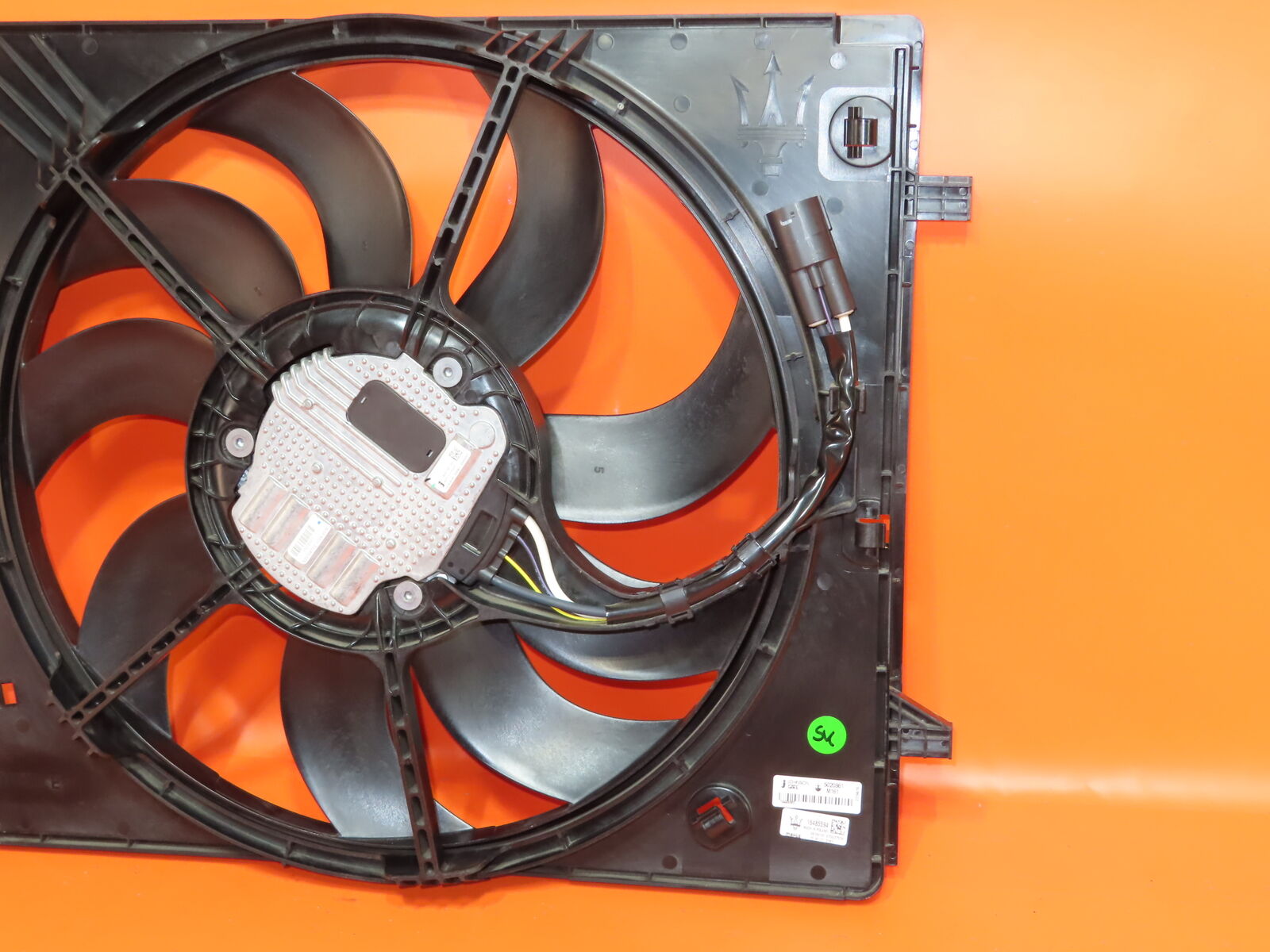 MASERATI GHIBLI RADIATOR FAN 2014 2015 2016 2017