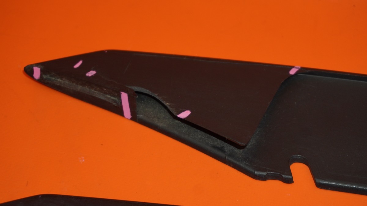 AUDI R8 GRILLE STRIPE REAR BUMPER RIGHT PASSENGER 2008 2009 2010 2011 ...