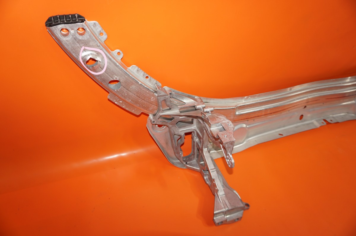 MERCEDES BENZ C300 RADIATOR SUPPORT 2015 2016 2017 C63 C400 W205