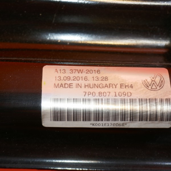 PORSCHE CAYENNE REINFORCEMENT FRONT 2011 2012 2013 2014 2015 7P0807109D OEM