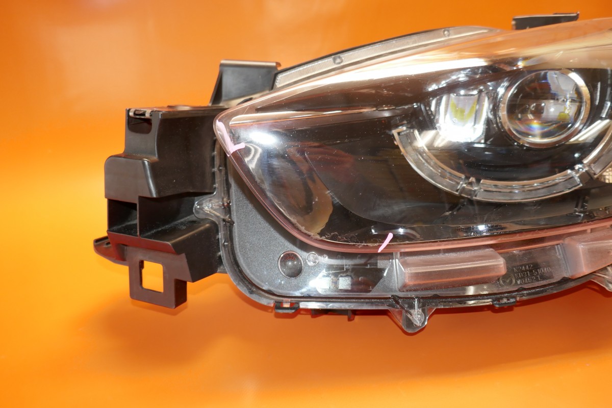 MAZDA CX-5 HEADLIGHT LEFT DRIVER 2015 2016 LED KA0G 51 040C OEM