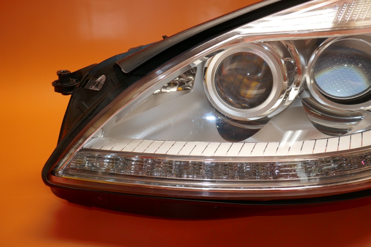 MERCEDES BENZ S550 HEADLIGHT LEFT DRIVER 2010 2011 2012 2013 S63 ...