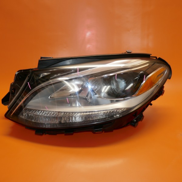 MERCEDES BENZ GLE350 HEADLIGHT LEFT DRIVER 2015 2016 HALOGEN ...