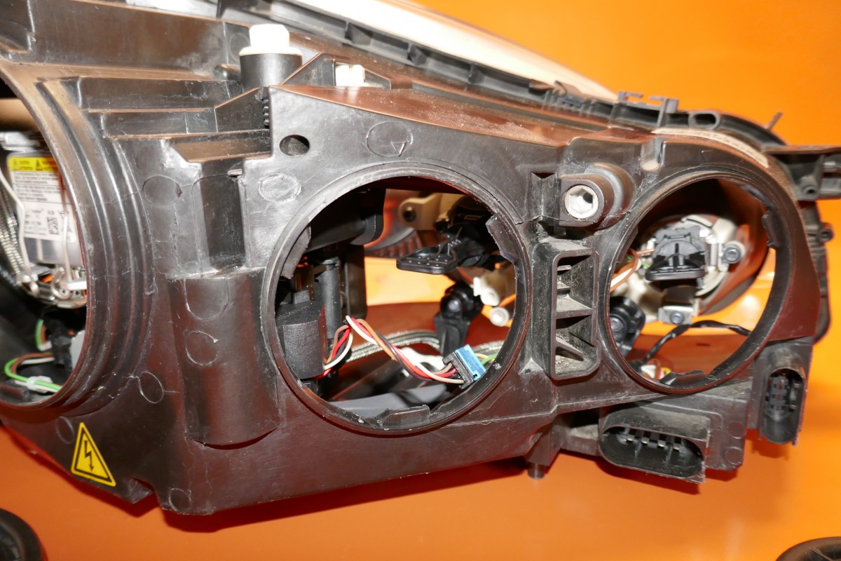 MERCEDES S550 HEADLIGHT LEFT DRIVER 2007 2008 2009 S63 XENON HID ...