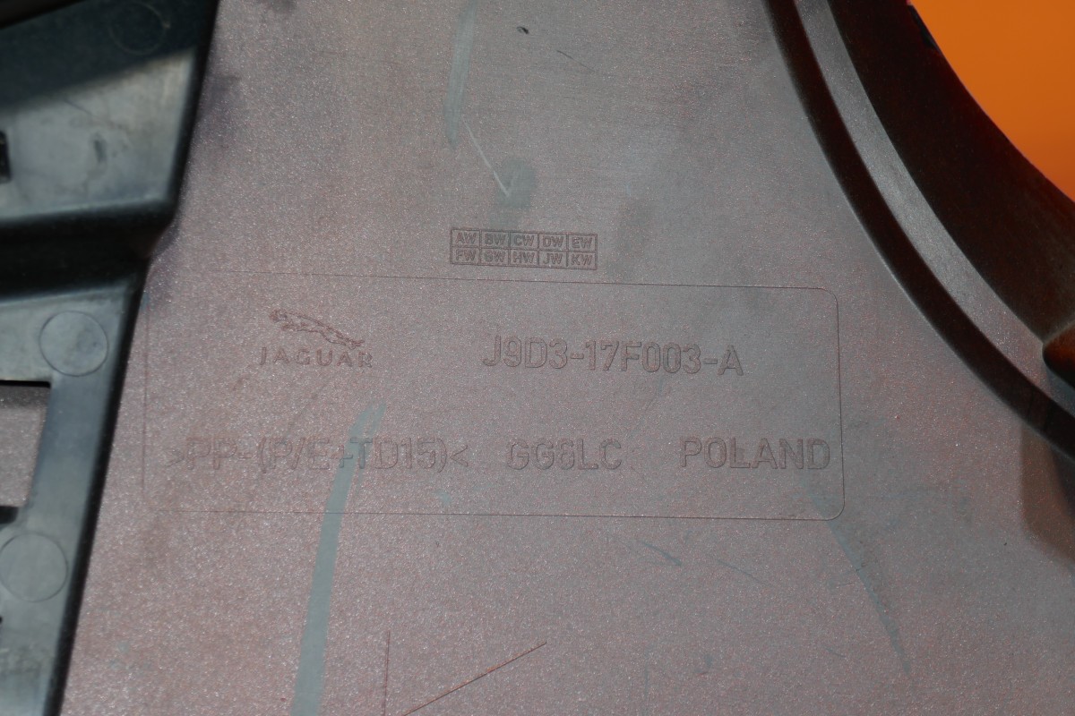 JAGUAR I-PACE FRONT BUMPER 2019 2020 RECONED J9D3-17F003-A OEM