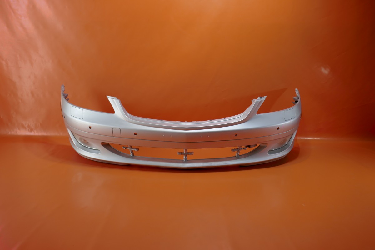 MERCEDES BENZ S550 FRONT BUMPER 2007 2008 2009 SILVER A2218800040 OEM