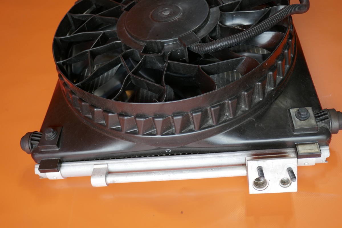 TESLA MODEL S FAN CONDENSER RIGHT PASSENGER 2016 2017 2018 2019 6007613 ...