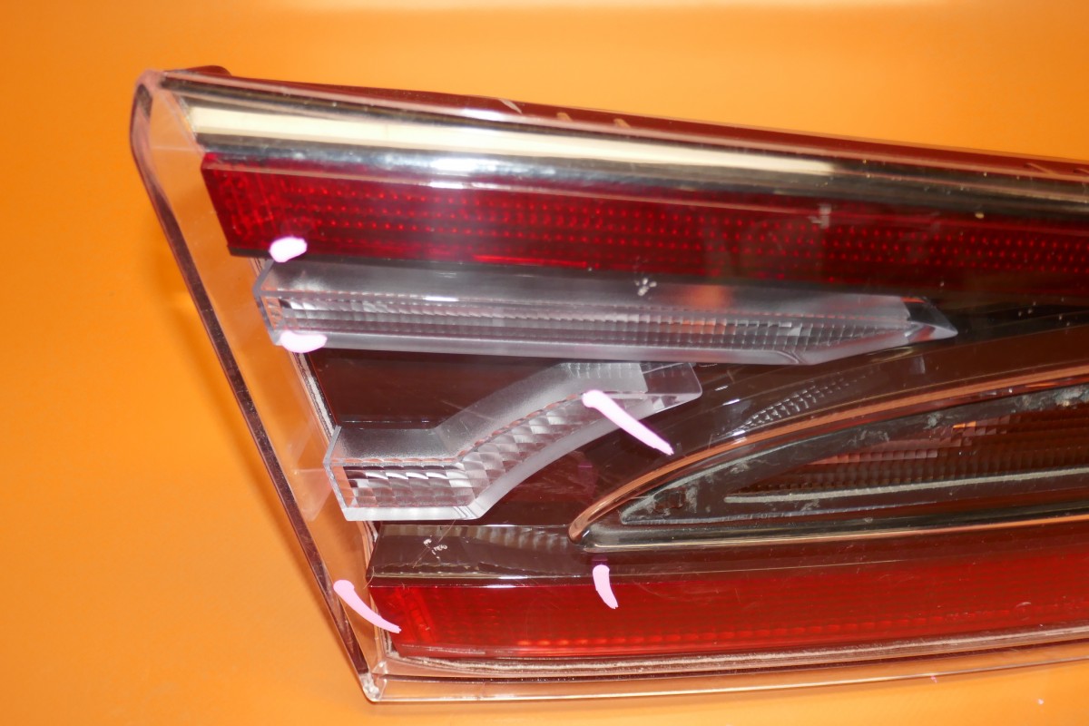 TESLA MODEL S TRUNK TAIL LIGHT LEFT DRIVER 2016 2017 2018 2019 2020 ...