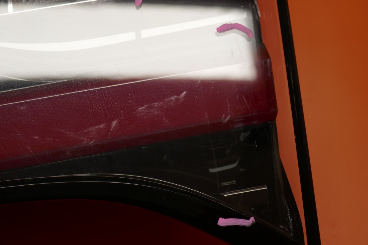 TESLA MODEL X TRUNK TAIL LIGHT RIGHT 2016 2017 2018 2019 2020 1034337 ...