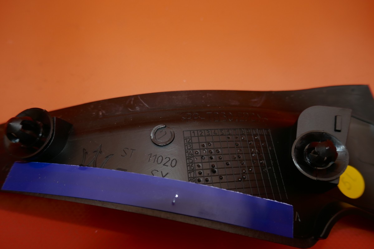 MASERATI GHIBLI UNDER HOOD TRIM PLATE LEFT 2014 2015 2016 2017 ...