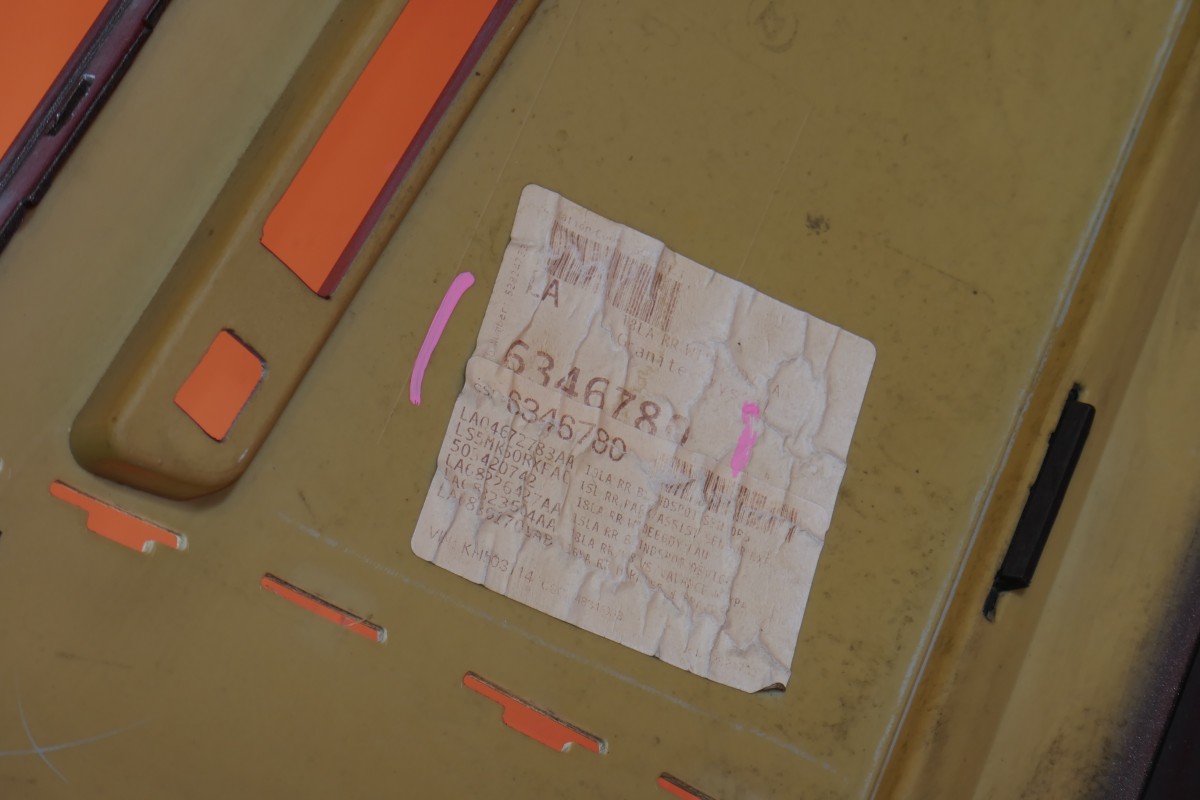 DODGE CHALLENGER HELLCAT REAR BUMPER 2019 2020 GRAY 6346780 OEM