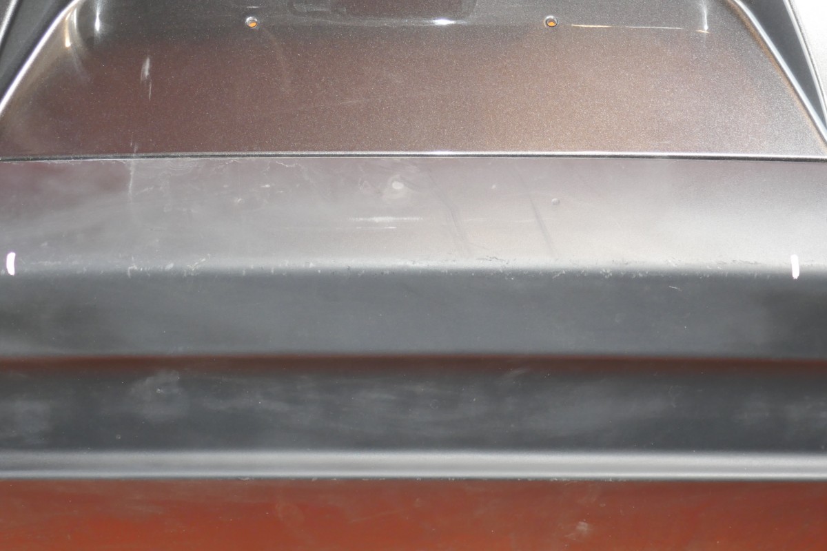 DODGE CHALLENGER HELLCAT REAR BUMPER 2019 2020 GRAY 6346780 OEM