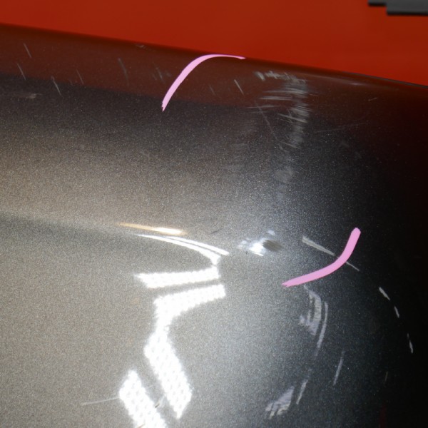 DODGE CHALLENGER HELLCAT REAR BUMPER 2019 2020 GRAY 6346780 OEM