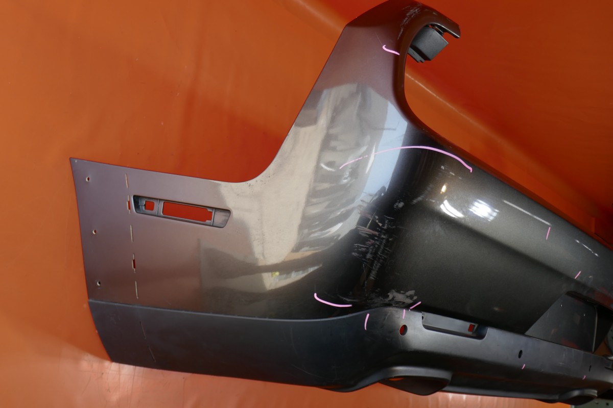 DODGE CHALLENGER HELLCAT REAR BUMPER 2019 2020 GRAY 6346780 OEM