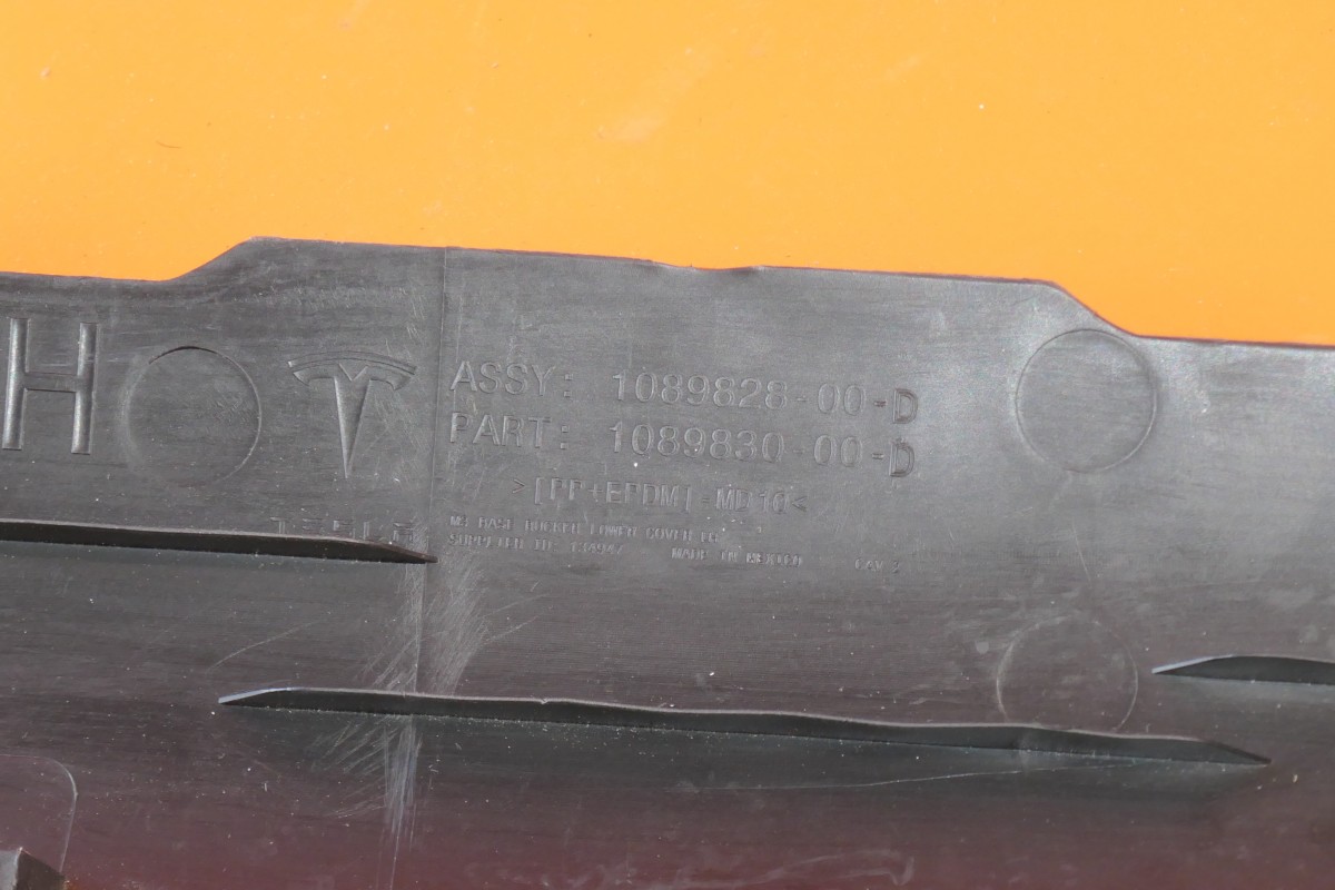 TESLA MODEL 3 ROCKER MOLDING LEFT DRIVER 2017 2018 2019 2020 1089828-00 ...