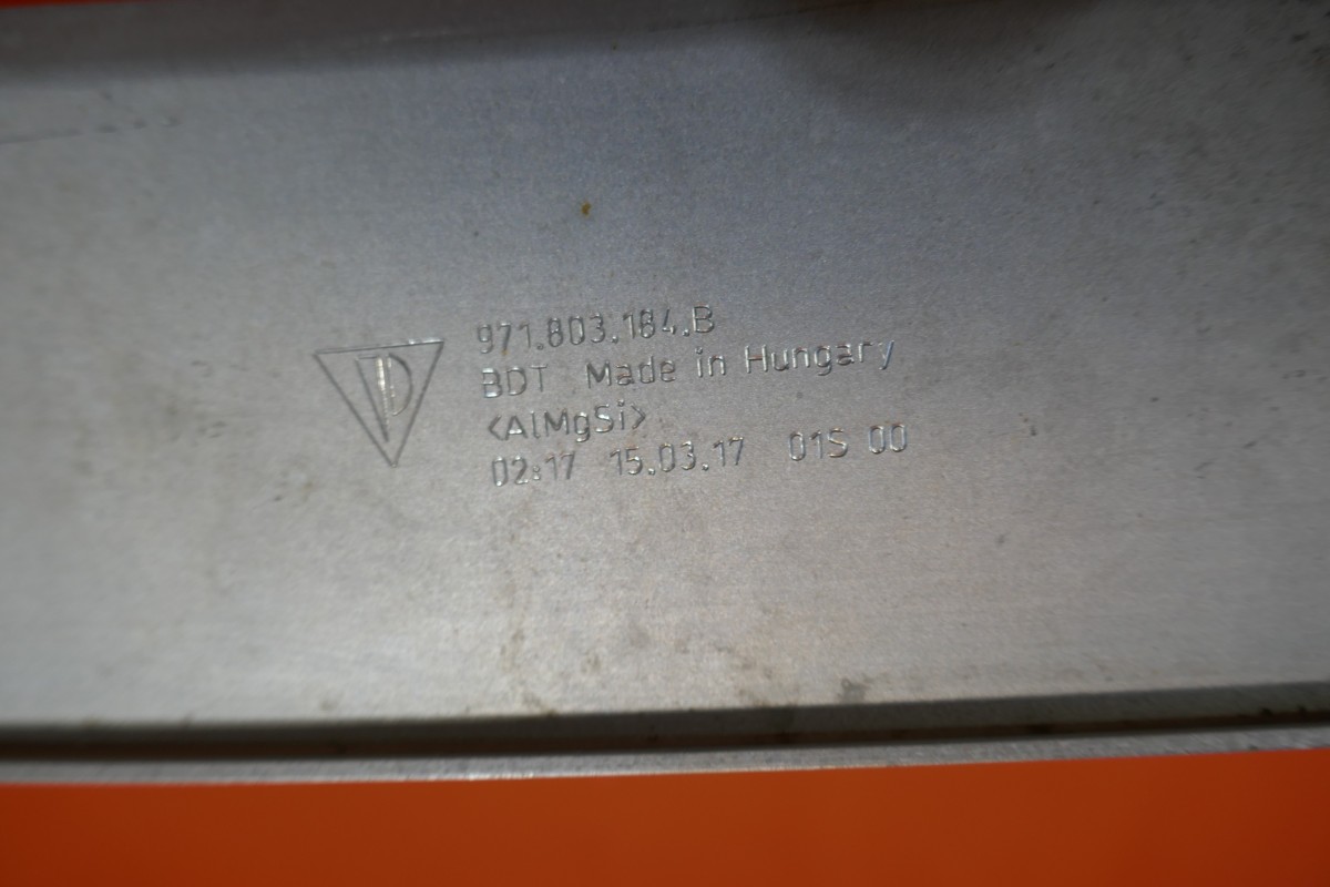 PORSCHE PANAMERA REINFORCEMENT REAR 2017 2018 2019 2020 971803184B OEM