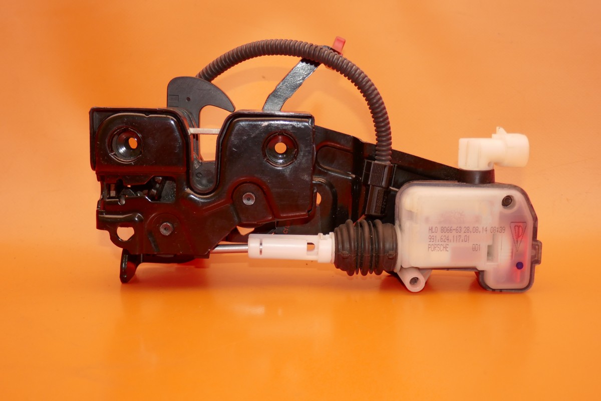 PORSCHE 911 CARRERA HOOD LOCK LATCH 2012 2013 2014 2015 2016 991 511 ...