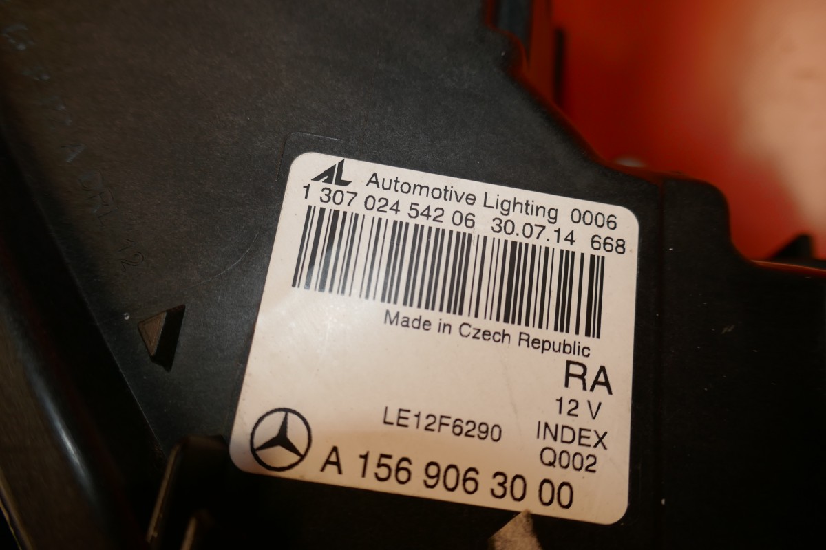 MERCEDES GLA250 HEADLIGHT RIGHT PASSENGER 2015 2016 2017 2018 2019 ...