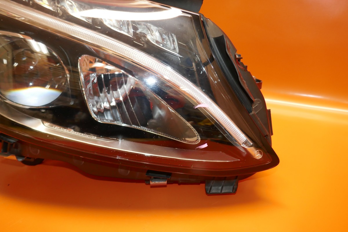 MERCEDES BENZ C300 HEADLIGHT RIGHT 2015 2016 2017 XENON C400 LED ...