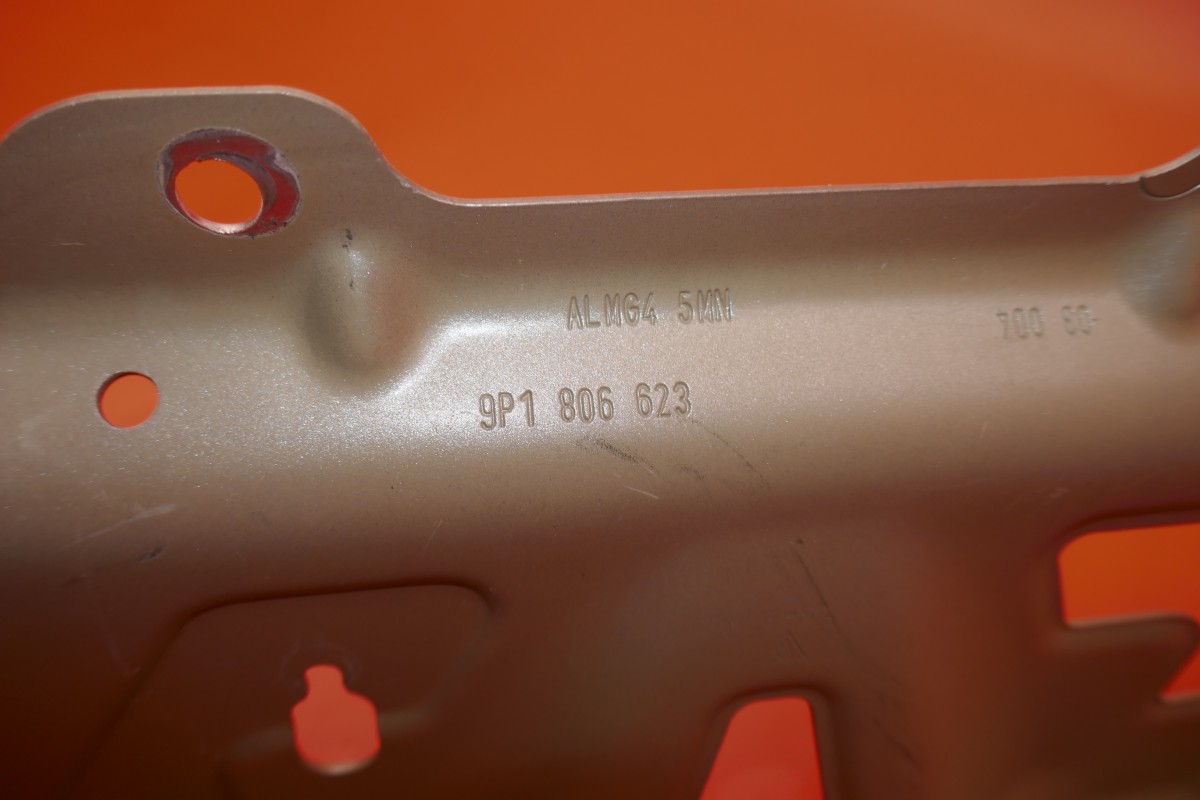 PORSCHE 718 CAYMAN LOCK SUPPORT FRONT 2017 2018 2019 2020 9P1806623 OEM