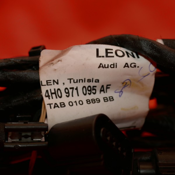 AUDI A8 WIRE HARNESS PARKING FRONT BUMPER PDC 2011 2012 2013 2014 ...