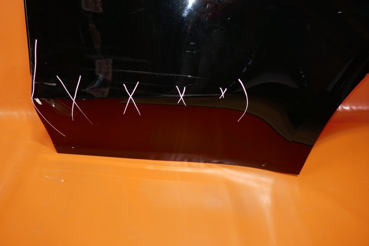 TESLA MODEL Y DOOR LEFT DRIVER REAR 2020 2021 2022 OEM