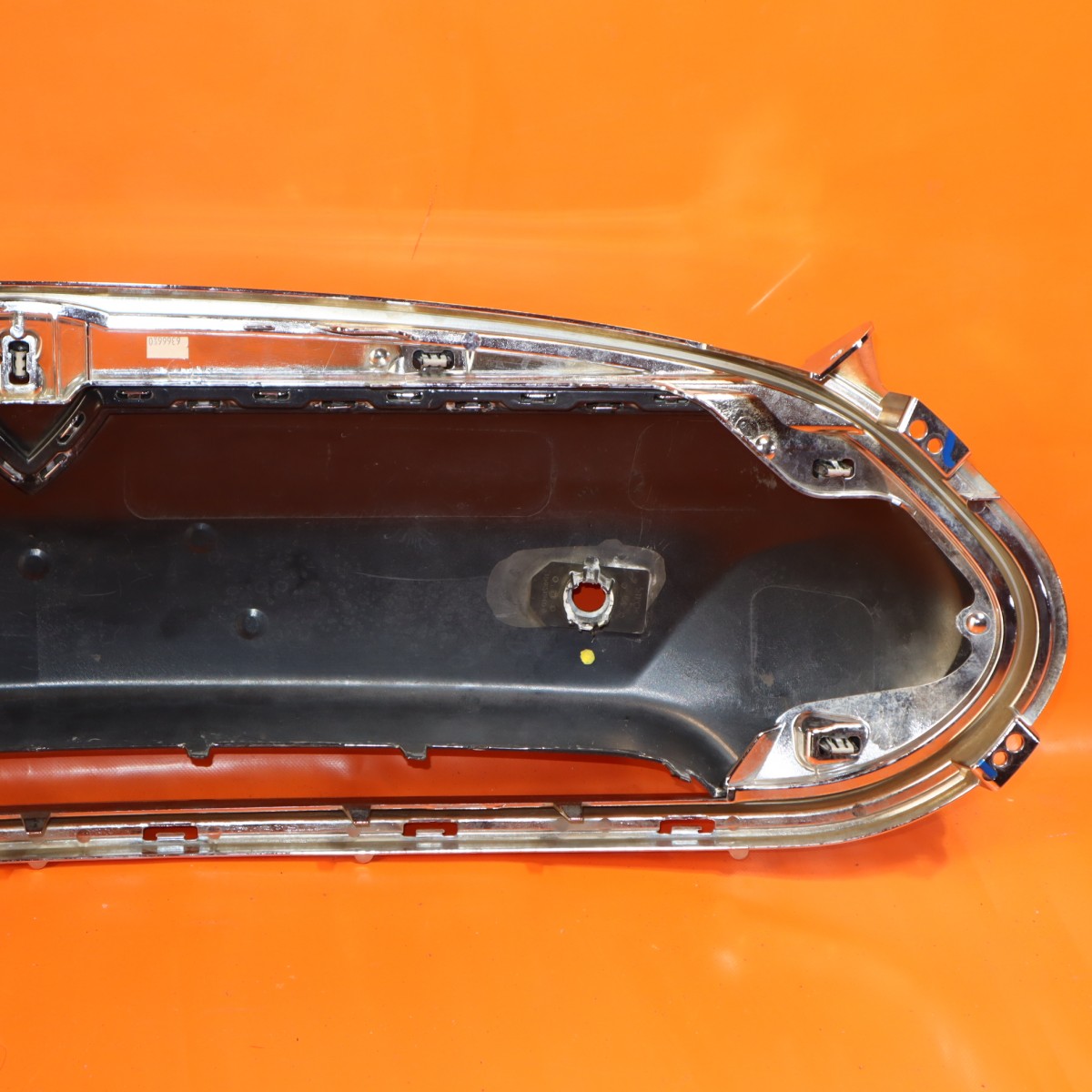 TESLA MODEL S GRILLE 2012 2013 2014 2015 1023312-00-A BLACK DAMAGED OEM