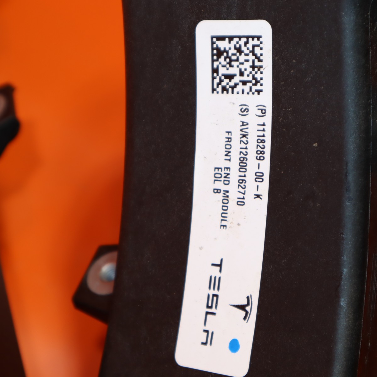 TESLA MODEL 3 FRONT END SUPPORT CARRIER 2017 2018 2019 2020 2021 22 ...