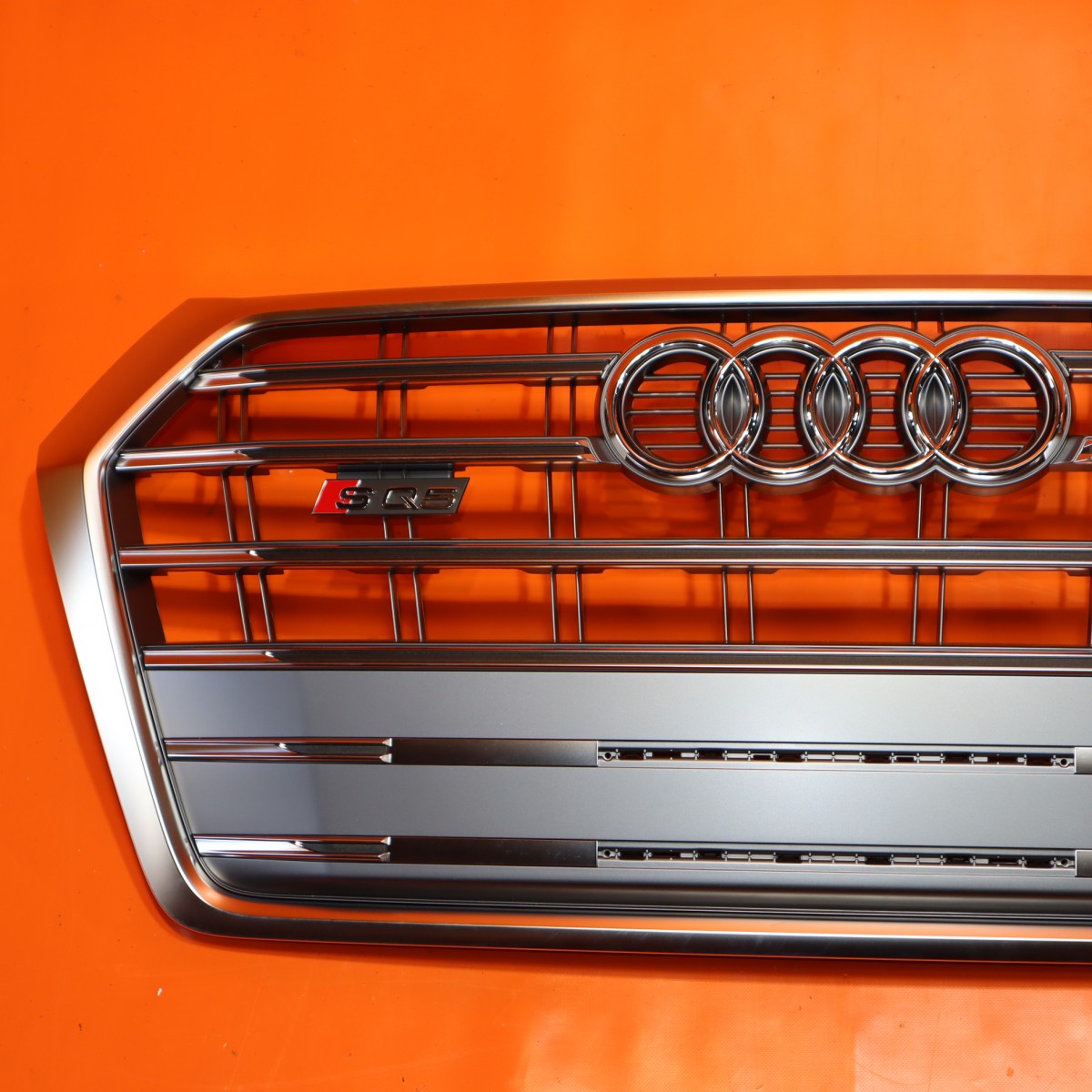 AUDI SQ5 GRILLE S-LINE 2018 2019 2020 80A853651C GRAY OEM