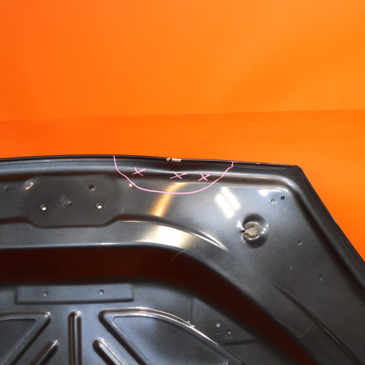 TESLA MODEL S HOOD 2016 2017 2018 2019 2020 2021 GRAY OEM