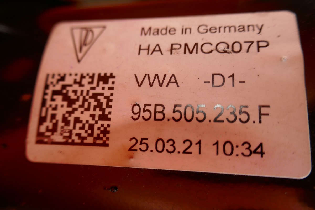 PORSCHE MACAN CROSSMEMBER REAR SUBFRAME 2015 2016 2017 2018 2019 2020 ...