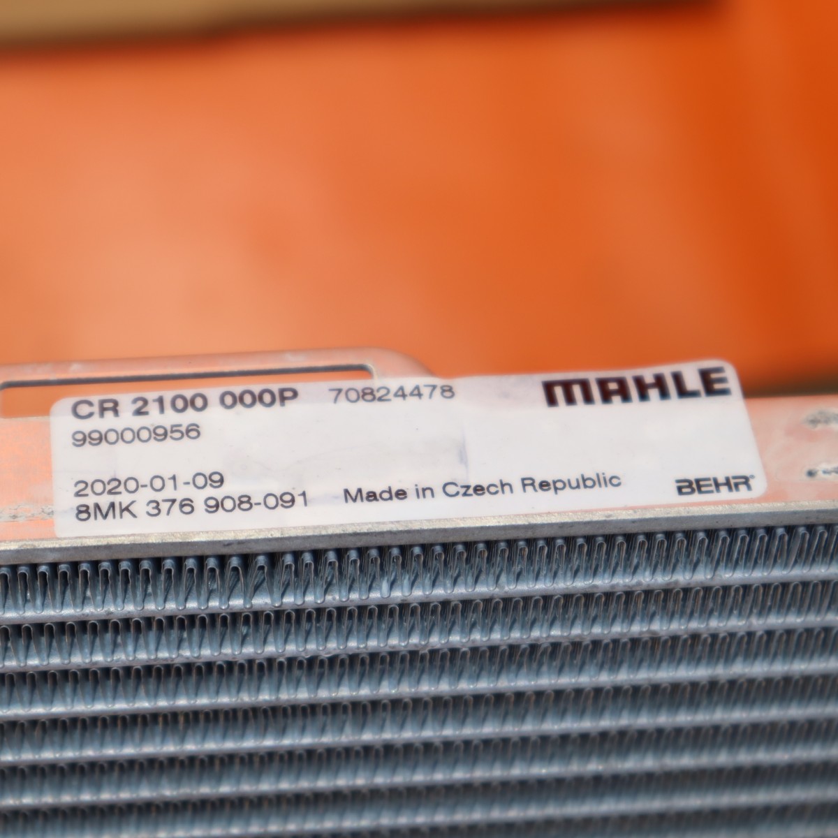 AUDI TT COOLING RAIDATIOR 2004 2005 2006 QUATTRO TURBO COUPE 8MK376908 ...