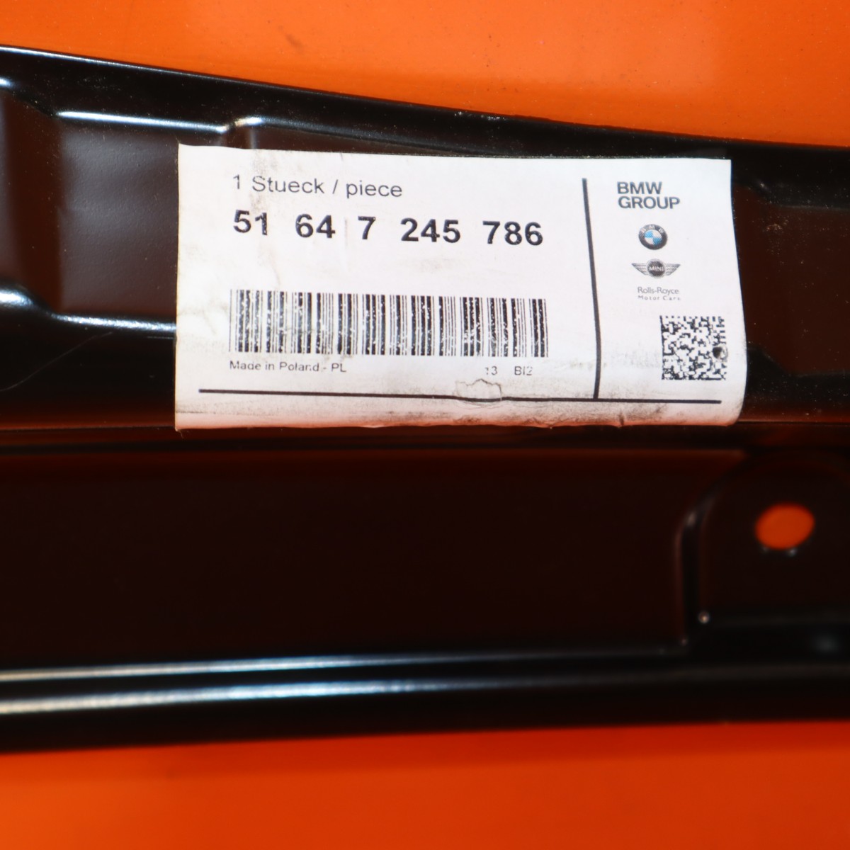 BMW 328 RADIATOR SUPPORT TIE BAR 2012 2013 2014 2015 335 320 F30 ...