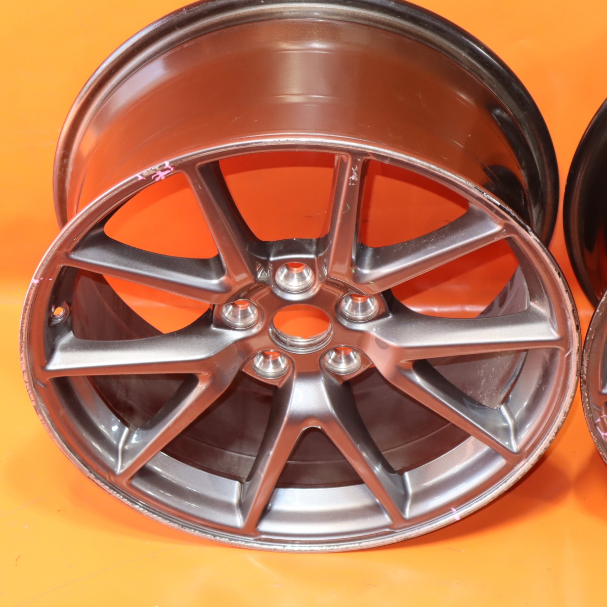 TESLA MODEL 3 WHEEL RIM 18" INCH AERO SET 2020 2021 20231044261-00-A OEM