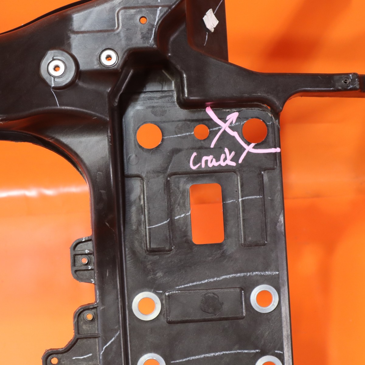 TESLA MODEL S RADIATOR SUPPORT 2015 2016 2017 2018 2019 2020 1061950-00 ...