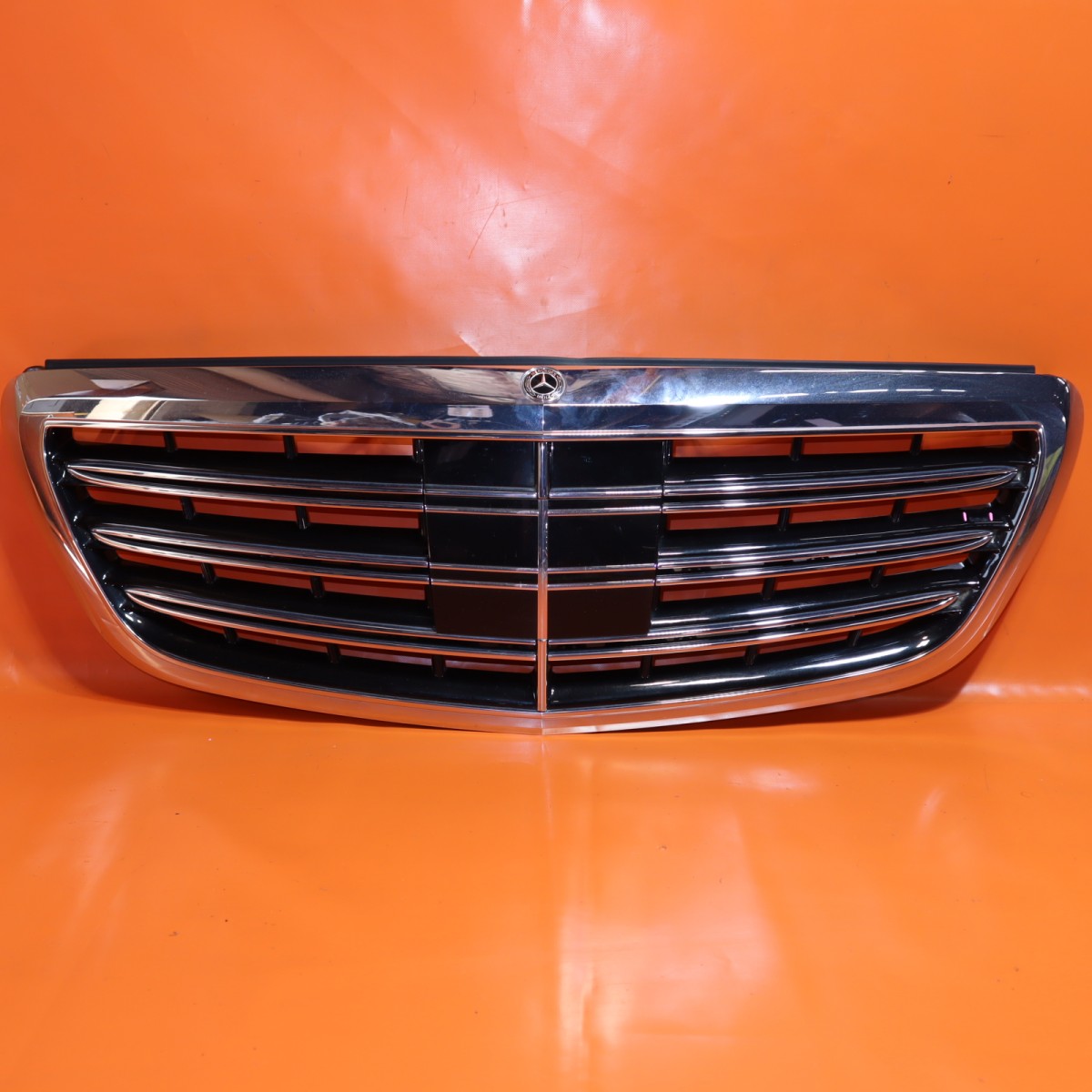 MERCEDES BENZ S550 GRILLE 2014 2015 2016 2017 AMG S63 CHROME ...