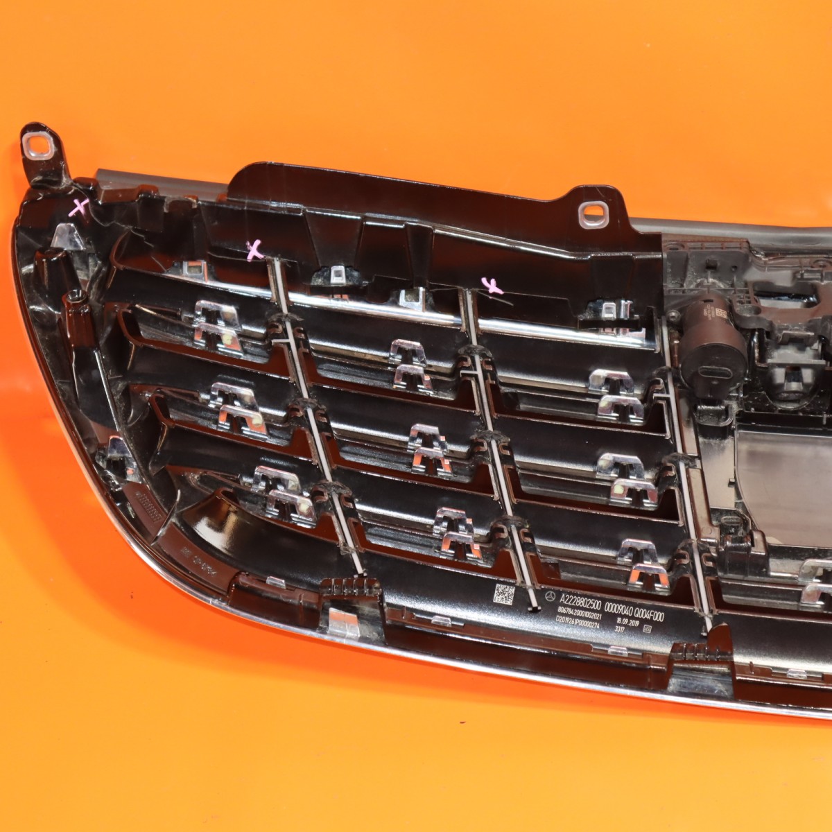 MERCEDES BENZ S550 GRILLE 2014 2015 2016 2017 AMG S63 CHROME ...