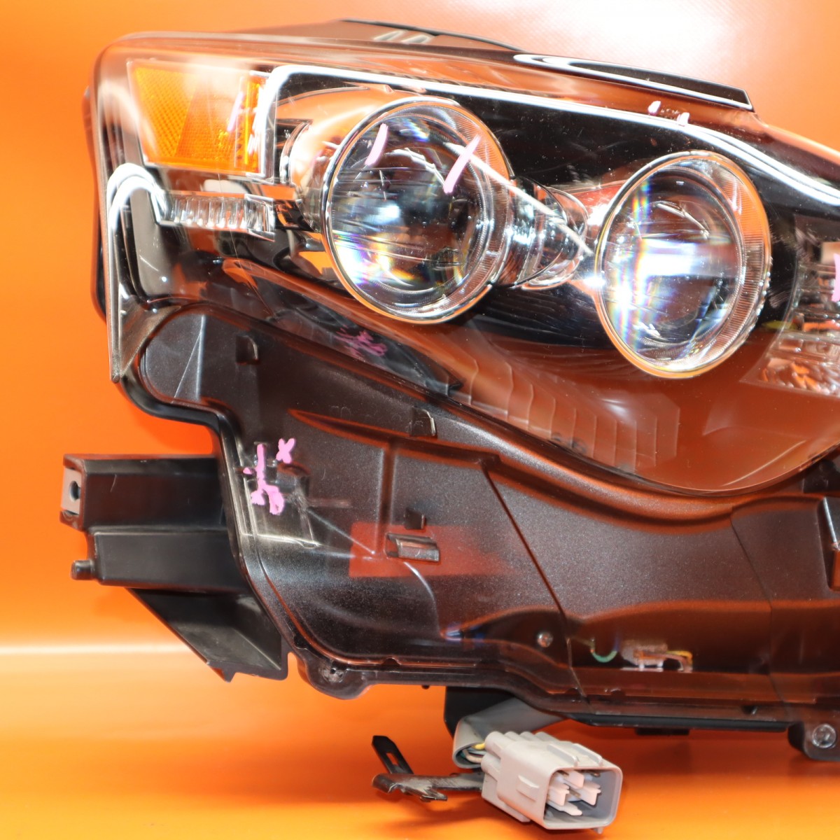 LEXUS IS250 HEADLIGHT RIGHT PASSENGER 2014 2015 2016 IS200 LED XENON OEM