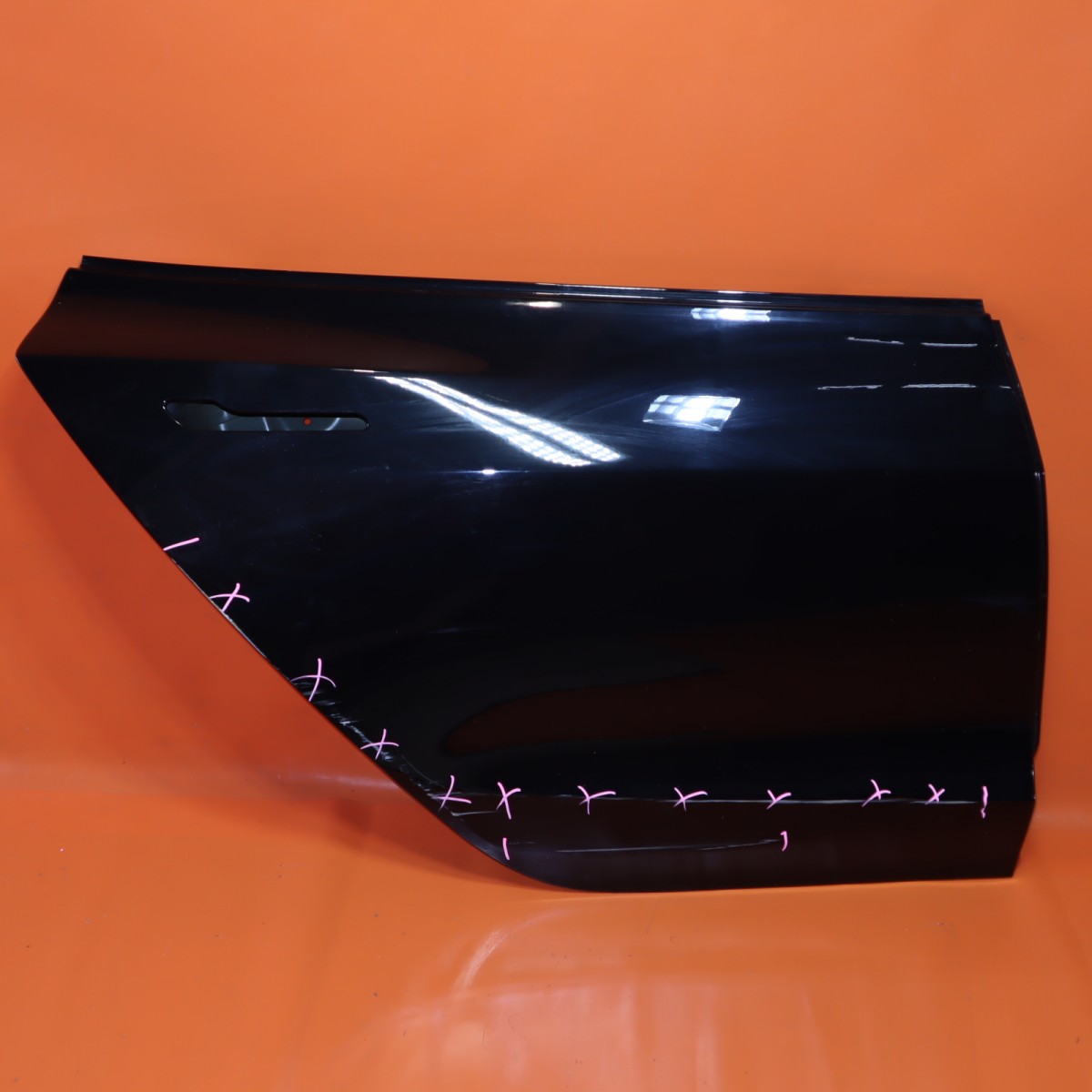 TESLA MODEL 3 DOOR LEFT DRIVER REAR 2017 2018 2019 2020 2021 2022 OEM