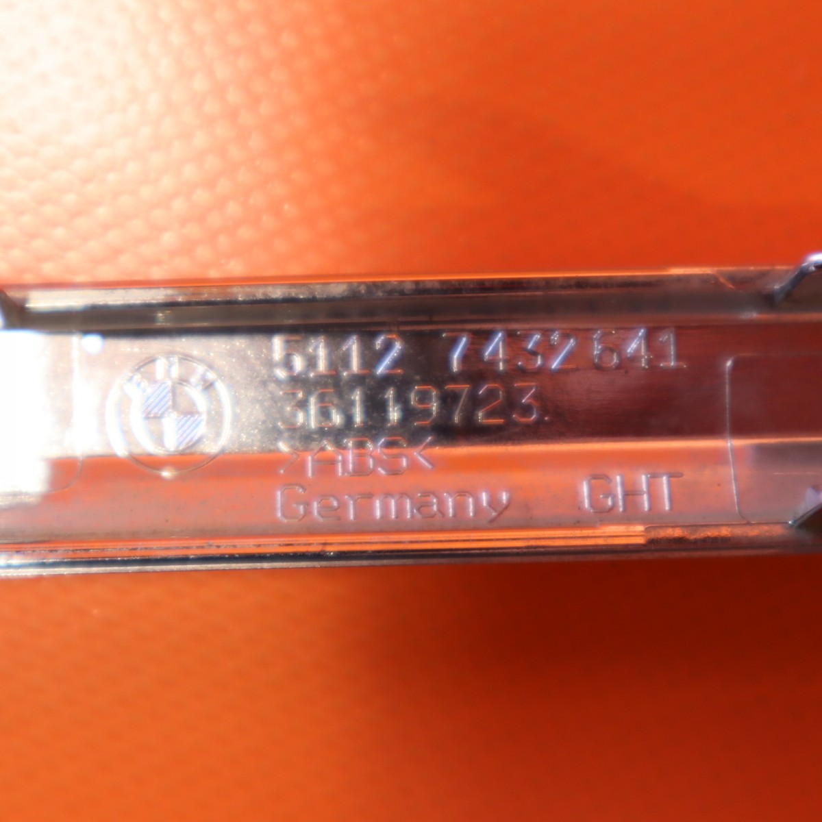 BMW 430 REAR BUMPER MOLDING STRIP 2018 2019 2020 CHROME 51127432641 F32 ...